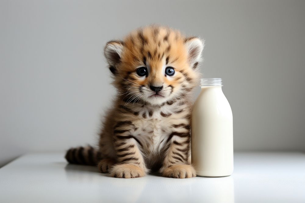 Cheetah milk wildlife cheetah. | Premium Photo - rawpixel