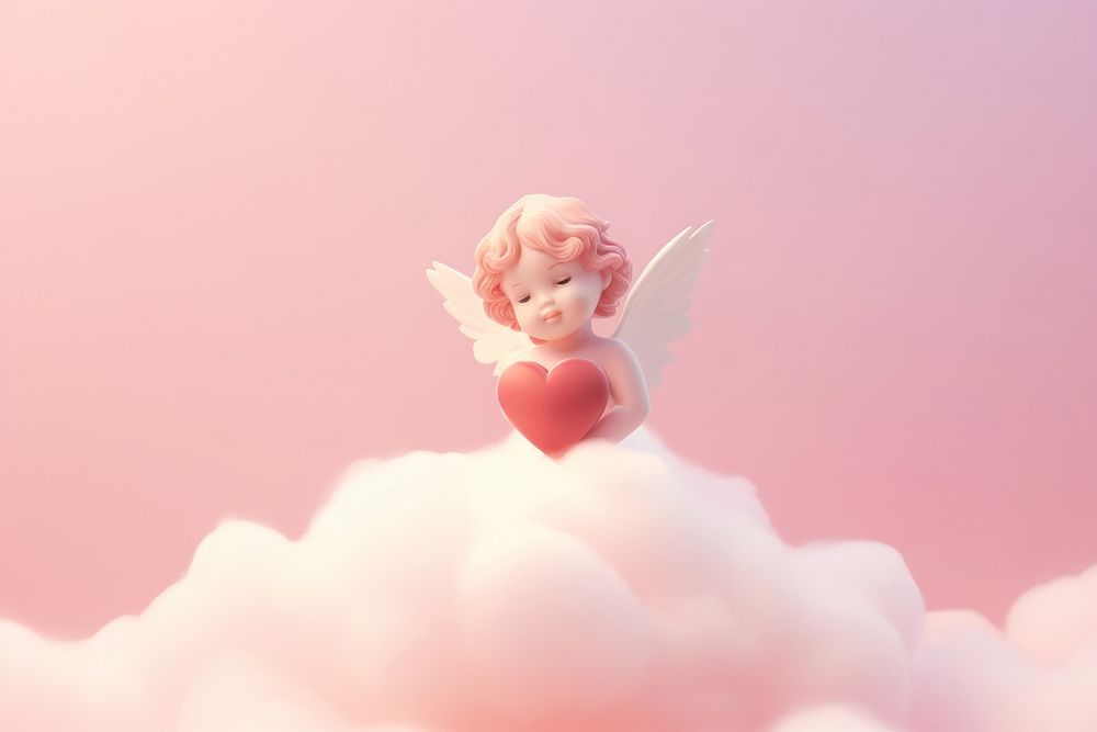 PNG Hug heart cartoon angel | Premium Photo Illustration - rawpixel
