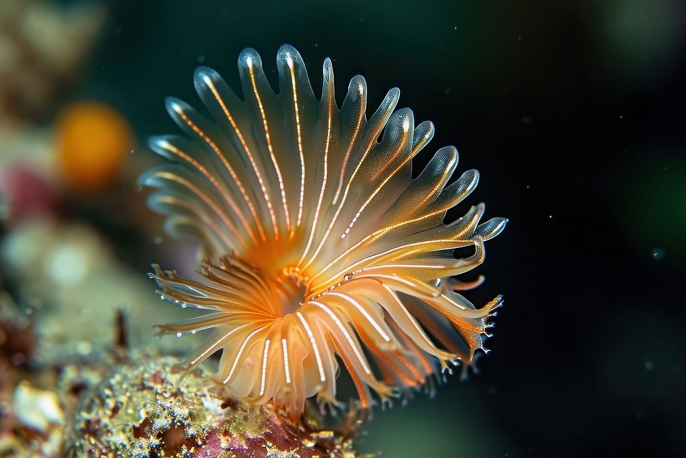 Feather duster worm underwater outdoors | Free Photo - rawpixel