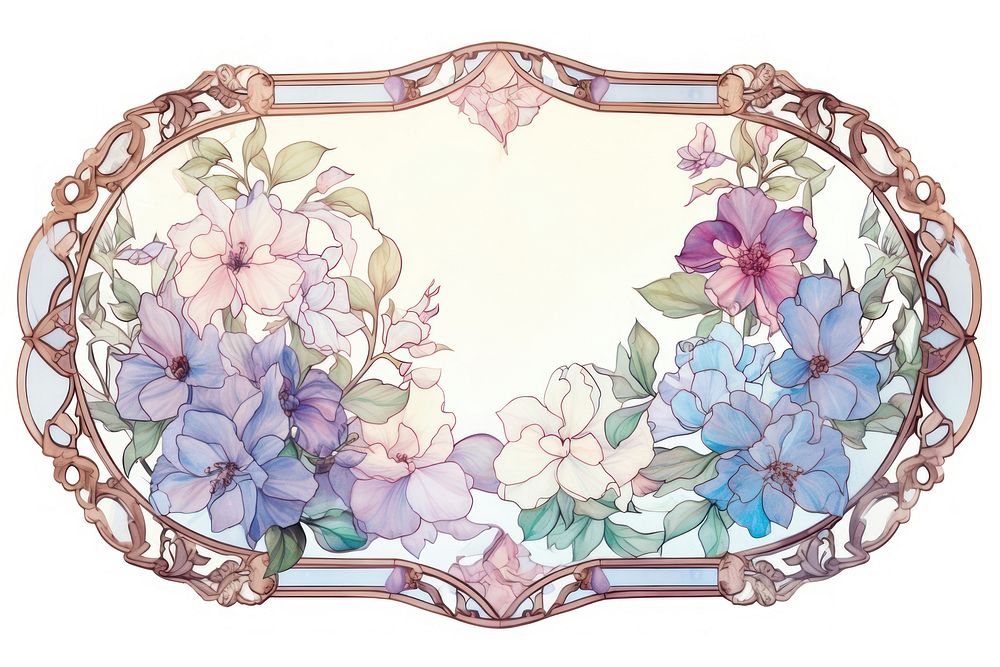 Flowers pattern plant art. | Premium Photo Illustration - rawpixel