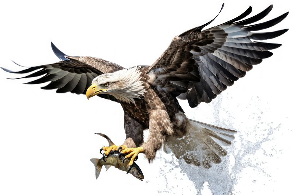 White eagle flying animal bird. | Premium Photo - rawpixel