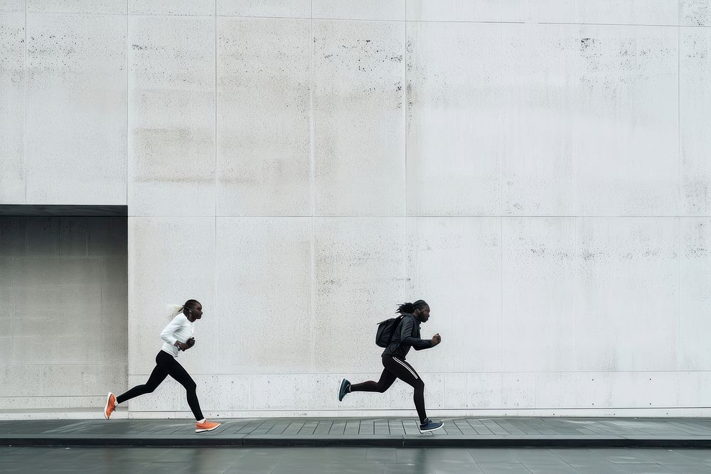 Black people running footwear jogging | Free Photo - rawpixel