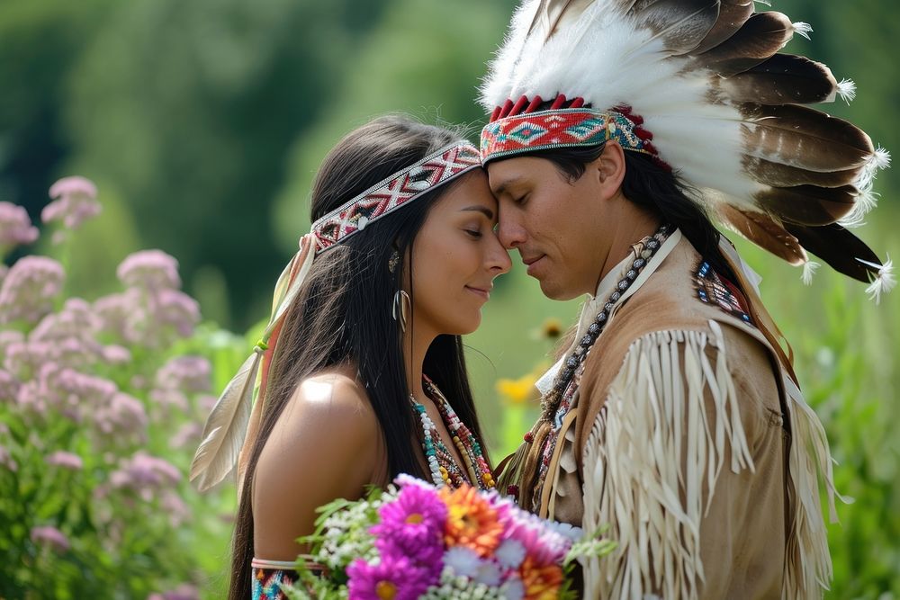 Native american wedding adult tribe | Free Photo - rawpixel