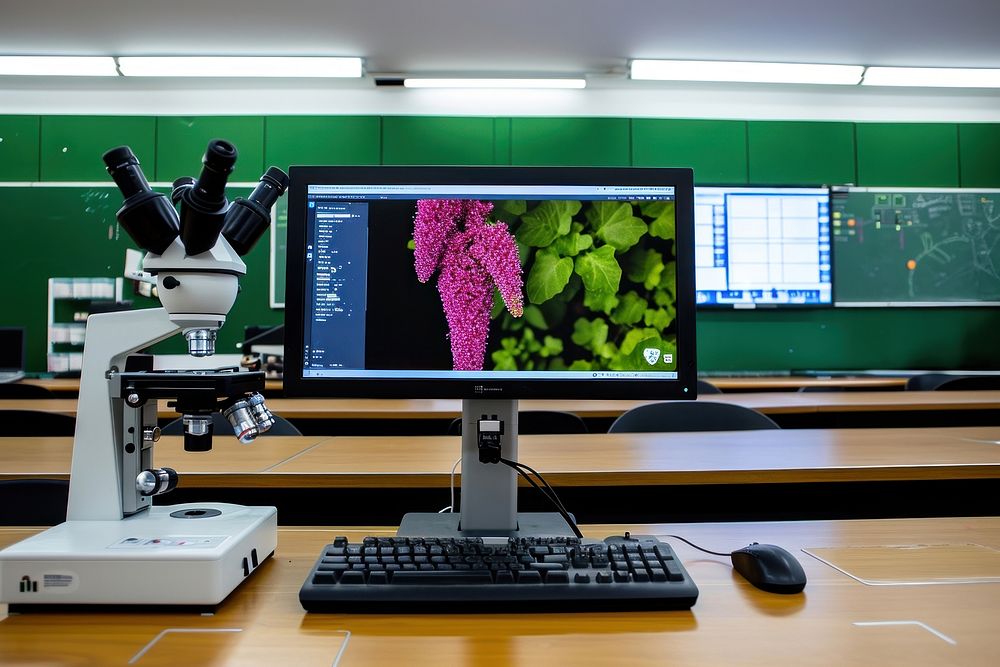 Equipment study classroom laboratory computer | Free Photo - rawpixel