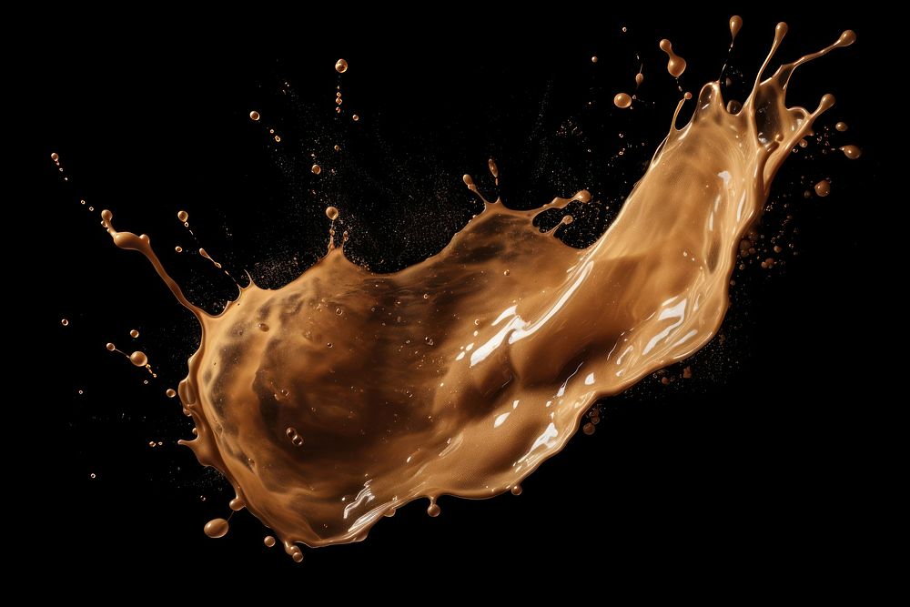 Coffee stain effect black background | Premium Photo - rawpixel