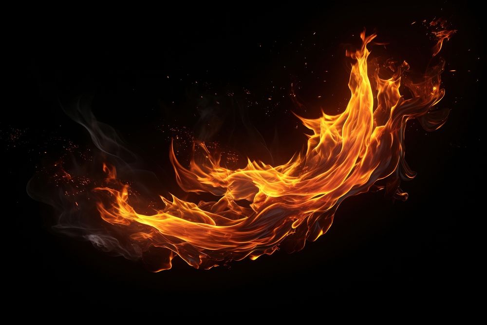 Fire effect backgrounds black black | Premium Photo - rawpixel