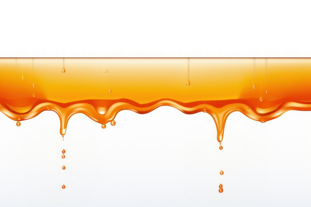Dripping syrup backgrounds line white | Premium Photo Illustration ...