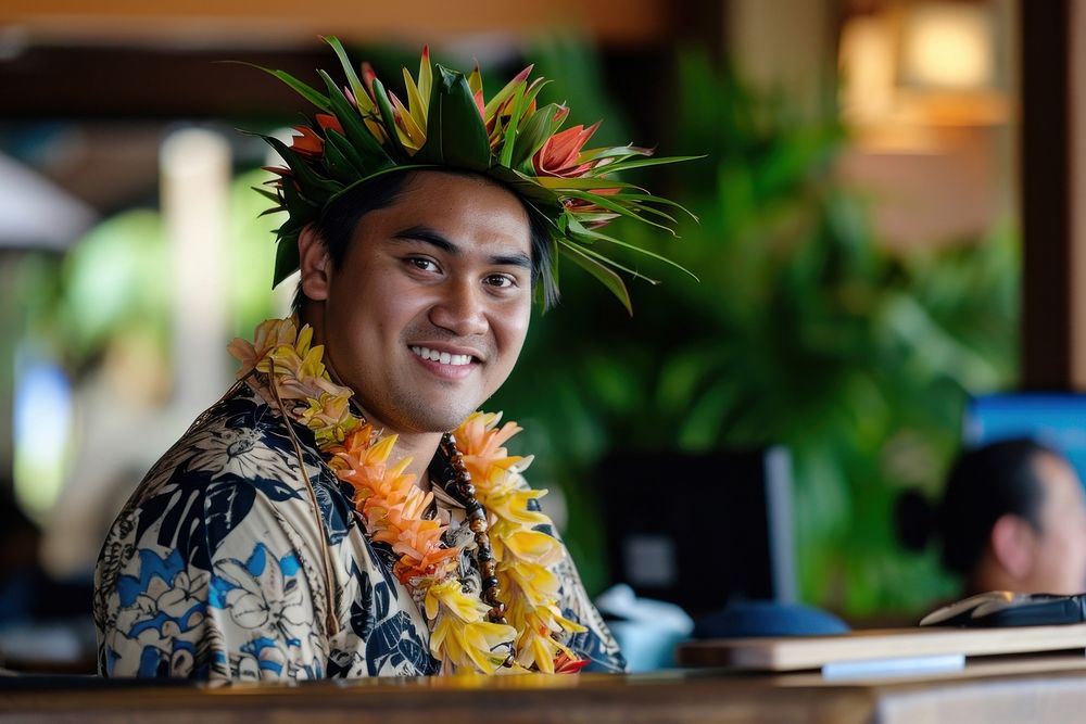 Samoan man smile adult celebration. | Free Photo - rawpixel