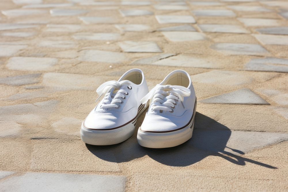 Shoes footwear shadow white | Free Photo - rawpixel