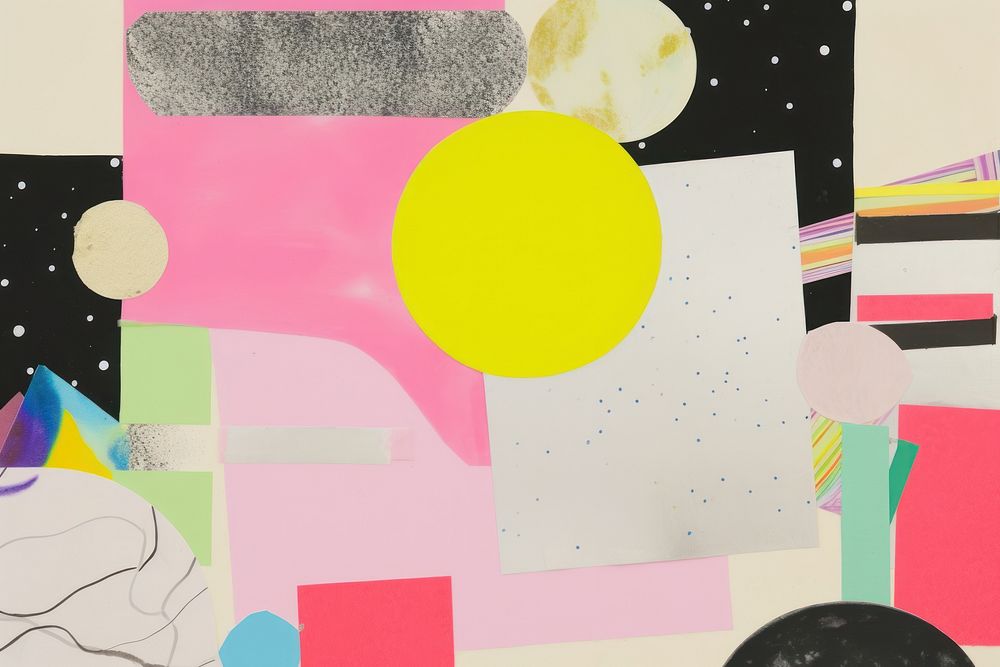Collage art paper backgrounds. | Free Photo Illustration - rawpixel