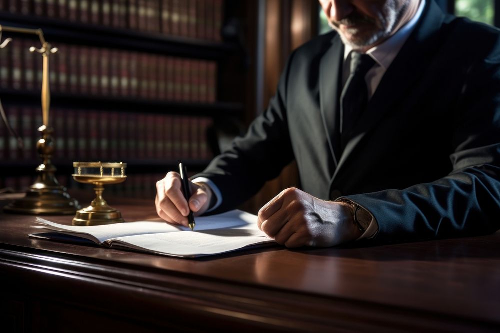 Lawyer signing checking papers writing | Free Photo - rawpixel