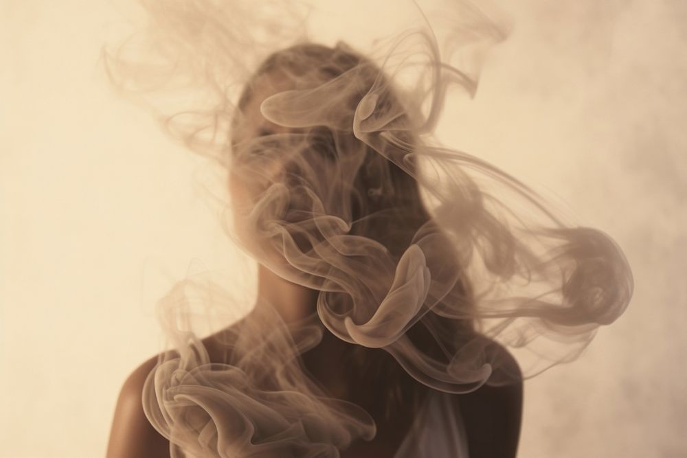 Aesthetic photography smoke smoking hairstyle | Free Photo - rawpixel
