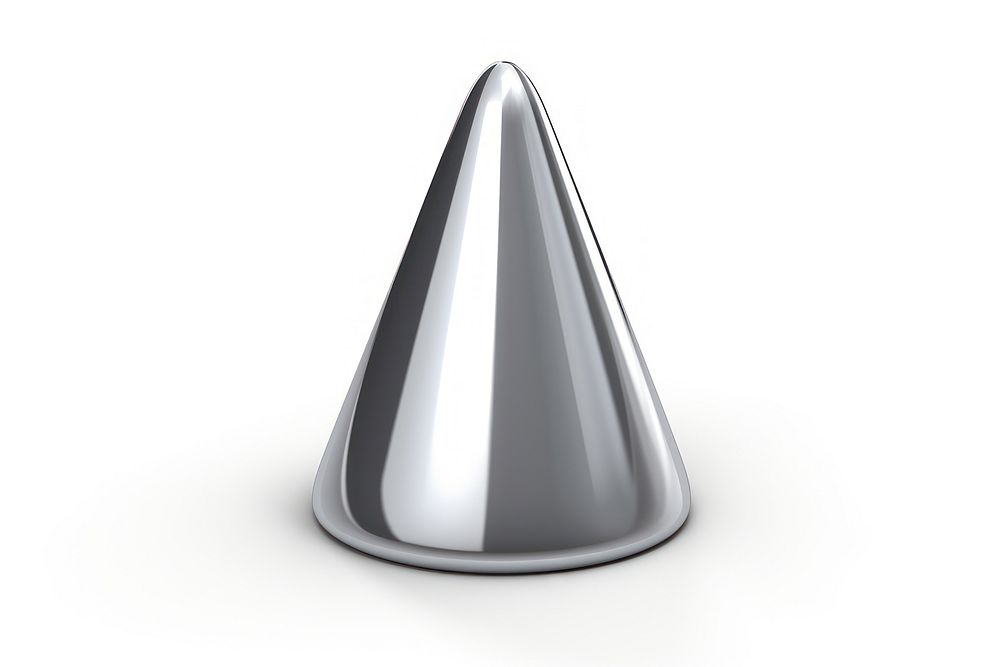 Lock material cone white background | Premium Photo Illustration - rawpixel