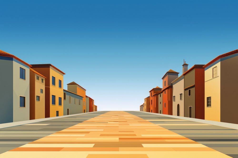 Road town architecture outdoors building. | Premium Photo - rawpixel
