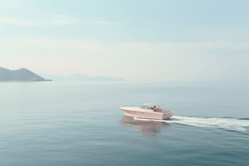 Speed boat moving ocean outdoors | Free Photo - rawpixel