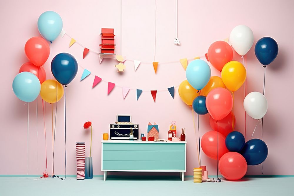 Retro collage birthday party fun | Free Photo - rawpixel