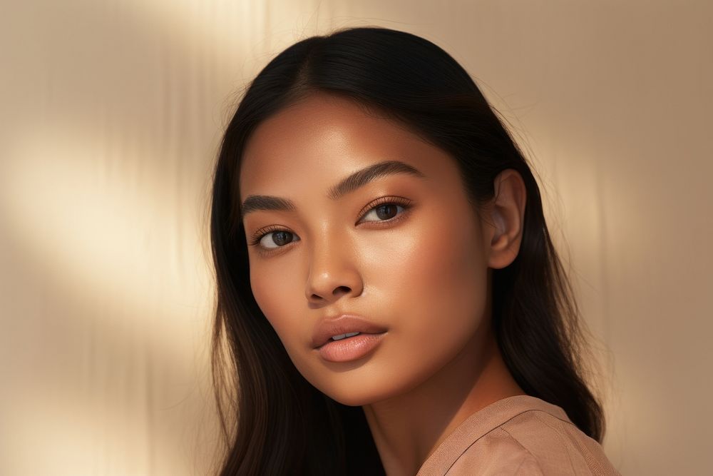 Filipino woman healthy skin portrait | Premium Photo - rawpixel