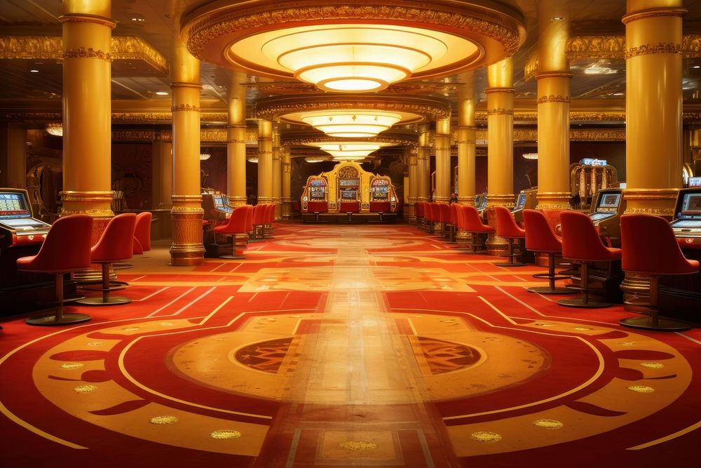 Casino empty scene chair architecture | Free Photo - rawpixel