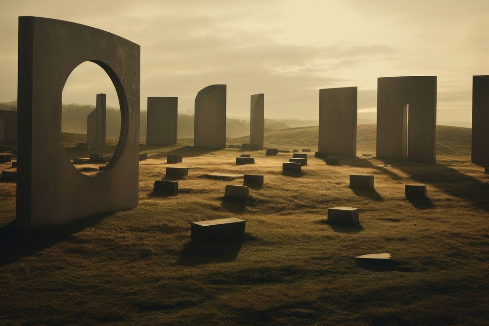 Graveyard empty scene tombstone outdoors | Premium Photo - rawpixel