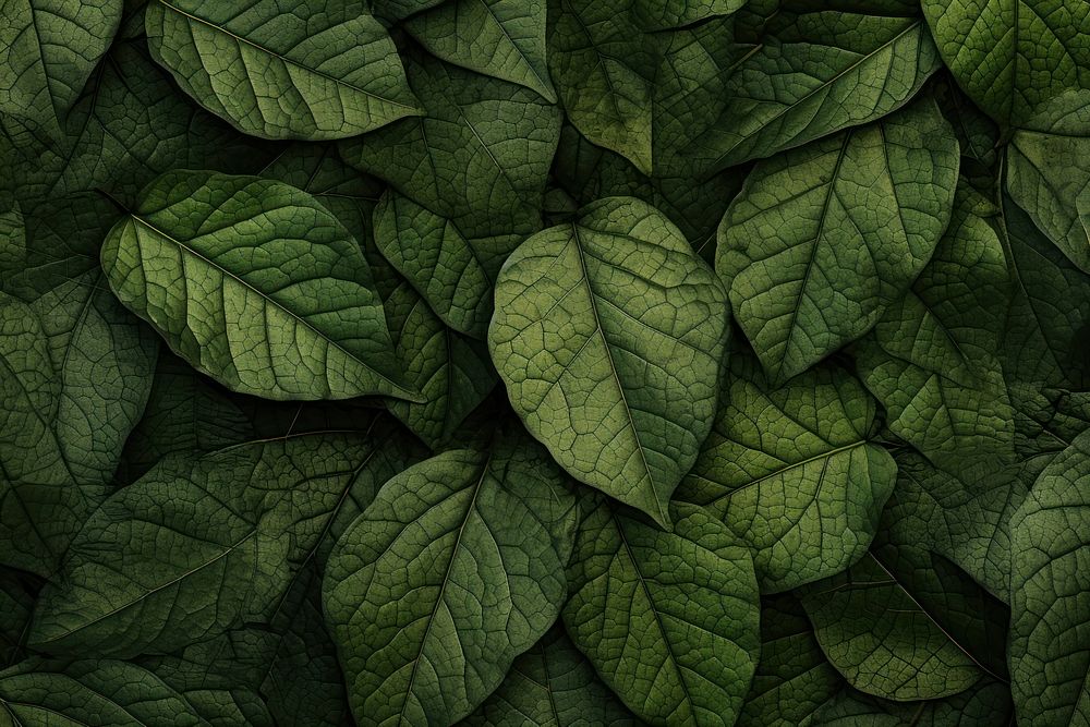 Leaves texture background backgrounds plant | Premium Photo - rawpixel