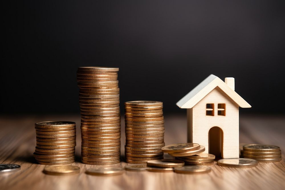 Real estate coin house money. | Premium Photo - rawpixel
