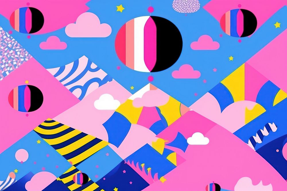 Circus pattern art abstract. | Premium Photo Illustration - rawpixel