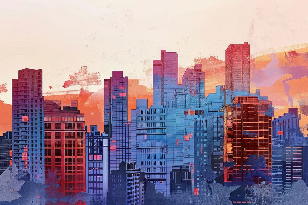 Cityscape background architecture backgrounds building. | Free Photo ...