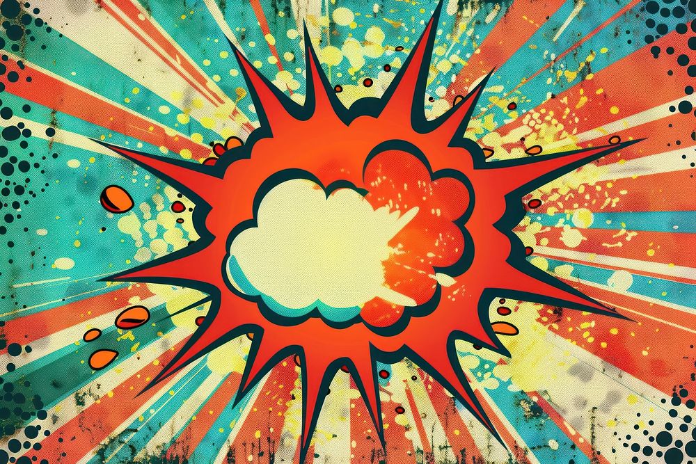 Comic bomb effect backgrounds abstract | Premium Photo Illustration ...
