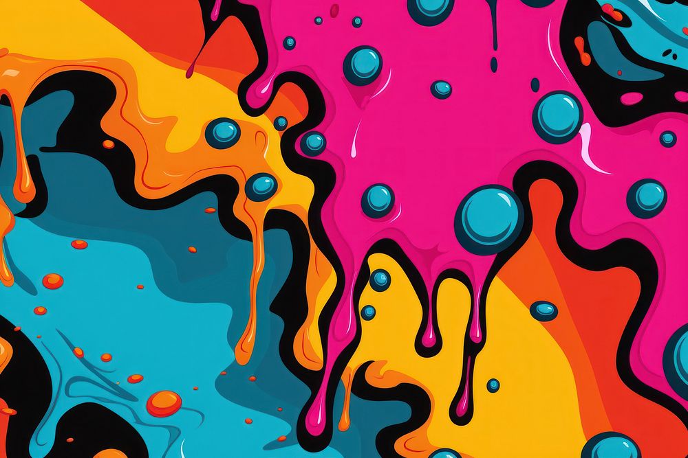 Comic poison melt effect art | Premium Photo Illustration - rawpixel