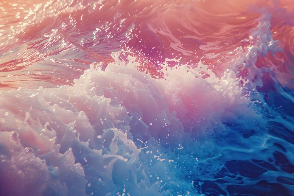 Wave background backgrounds outdoors nature. | Free Photo Illustration ...