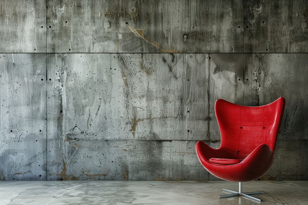Interior chair wall architecture | Free Photo - rawpixel