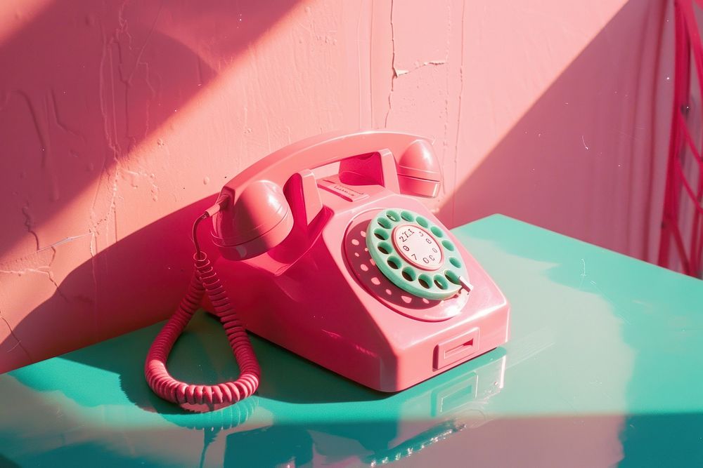 80s telephone electronics technology nostalgia. | Free Photo - rawpixel