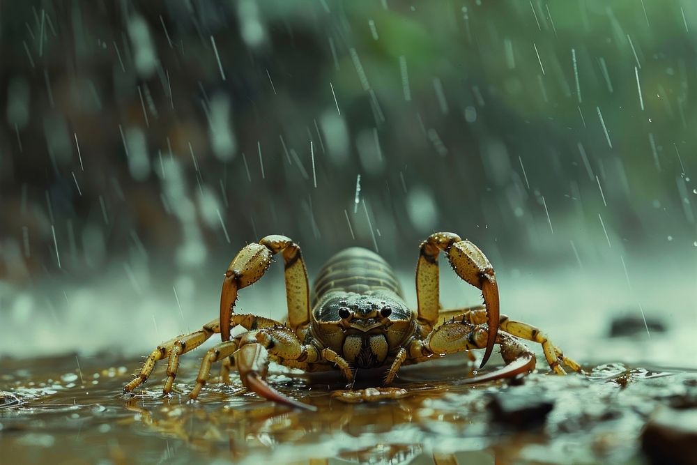 Scorpion animal invertebrate crustacean. | Premium Photo - rawpixel