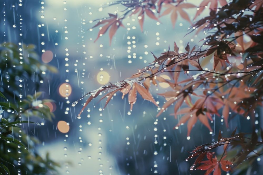 Raining background backgrounds outdoors nature. | Free Photo - rawpixel