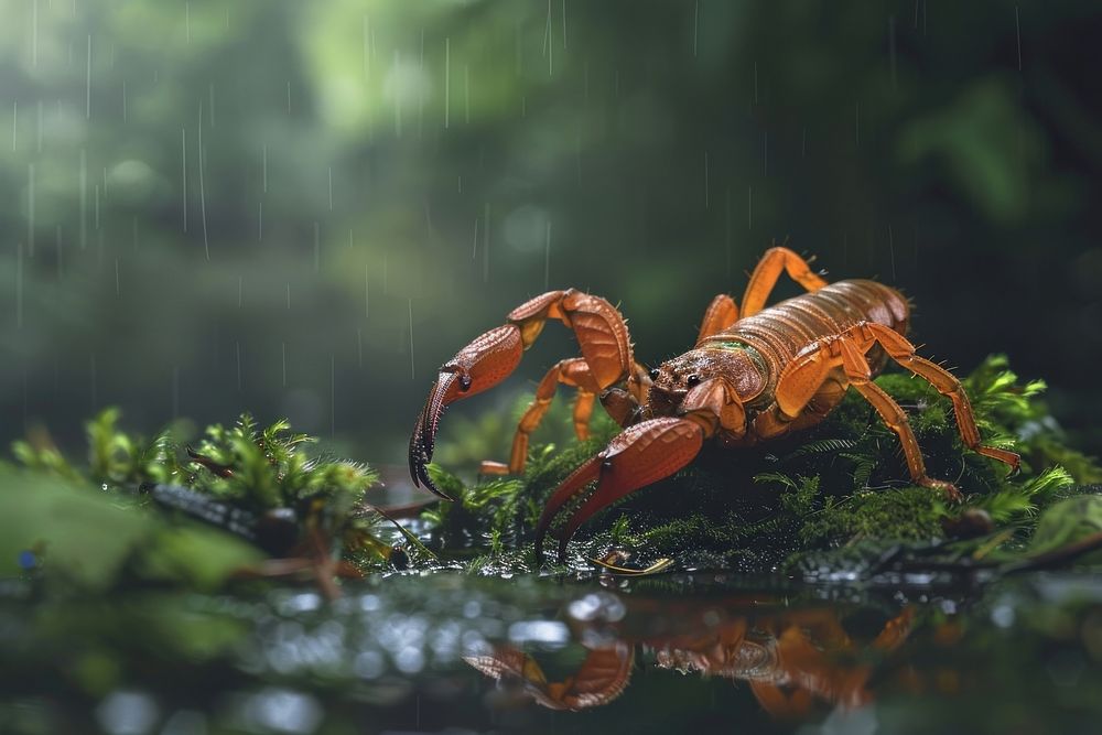 Wild scorpion seafood animal invertebrate. | Free Photo - rawpixel