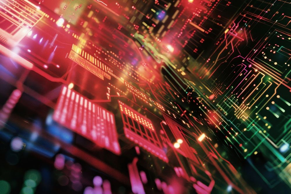 Technology background backgrounds light architecture. | Premium Photo ...