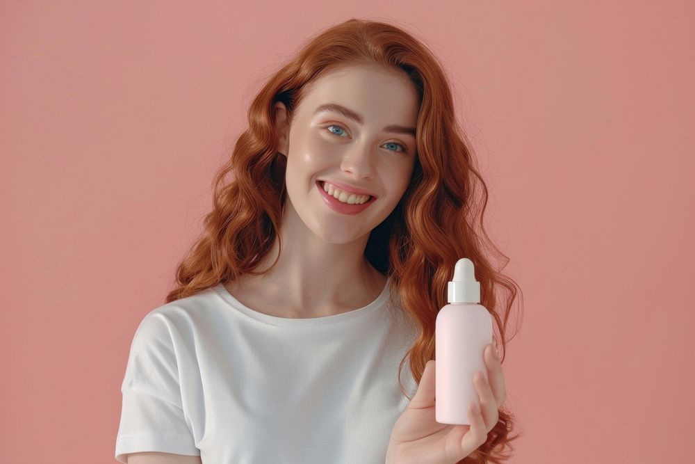 Skincare bottle cosmetics portrait. | Free Photo - rawpixel