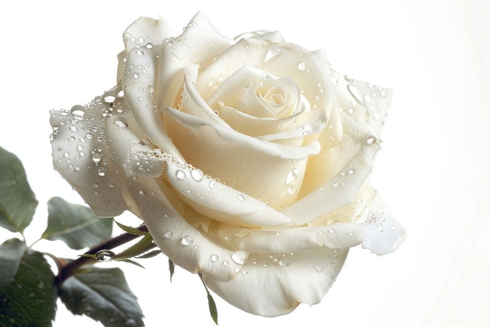 White rose flower petal plant. | Free Photo - rawpixel