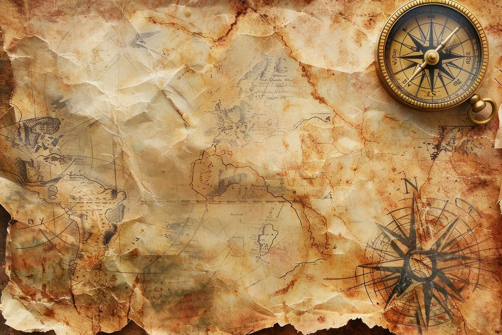 Vintage aged treasure map backgrounds | Premium Photo - rawpixel