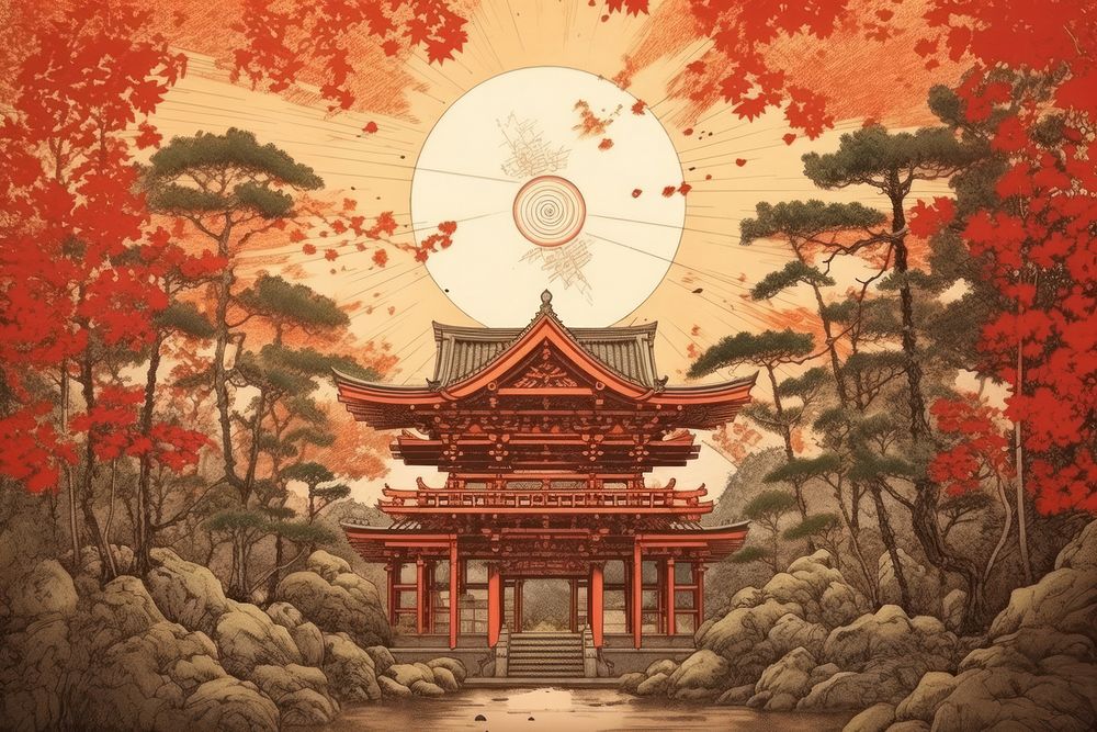 Traditional japanese shrine architecture tradition | Free Photo ...