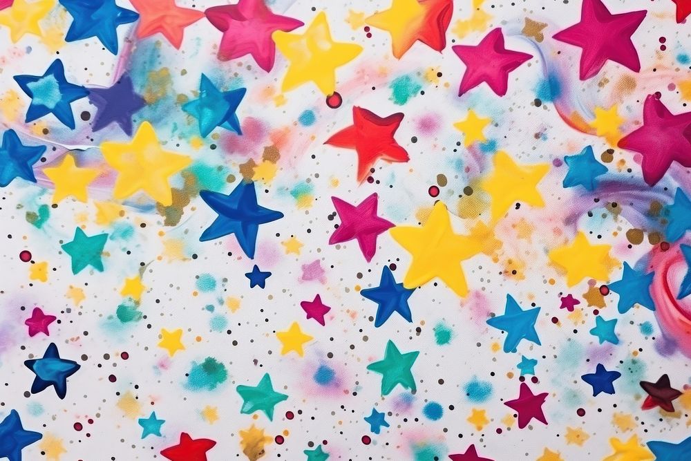 Stars backgrounds confetti shape. | Premium Photo Illustration - rawpixel