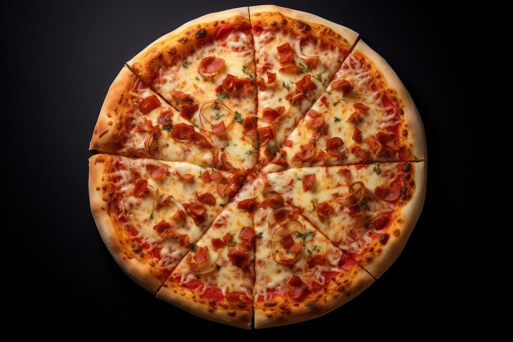 Aerial top view pizza food | Free Photo - rawpixel