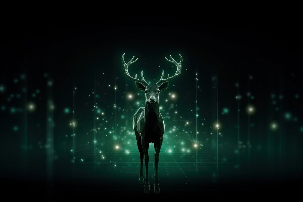 Digital abstract background animal wildlife | Free Photo Illustration ...