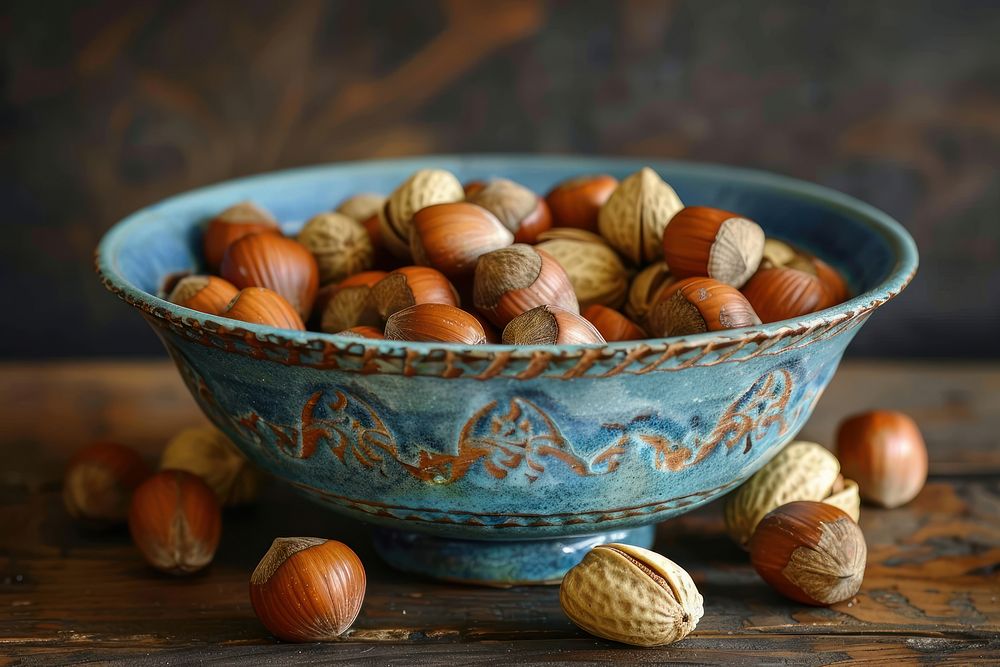 Nutty bowl nut vegetable plant. | Free Photo - rawpixel