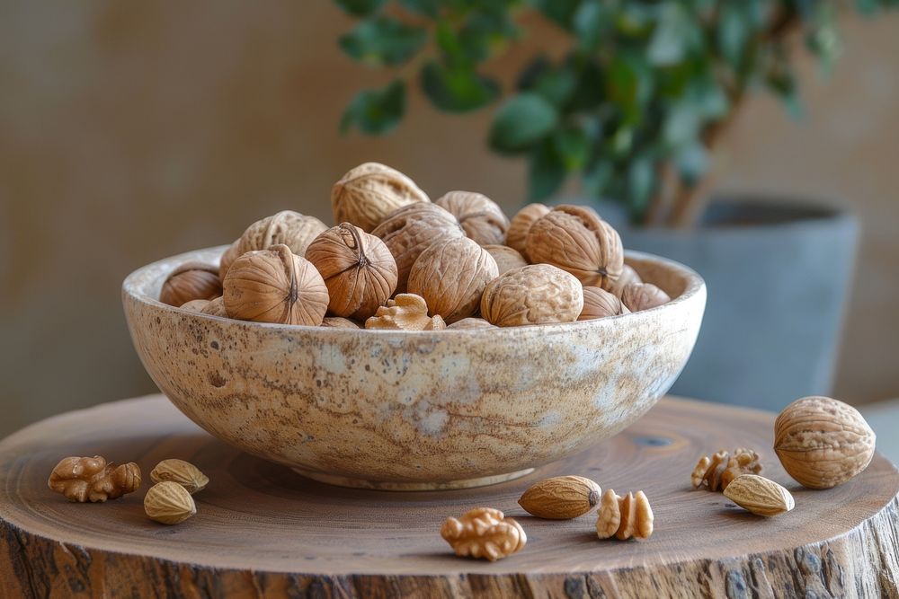 Nutty bowl vegetable plant food. | Premium Photo - rawpixel