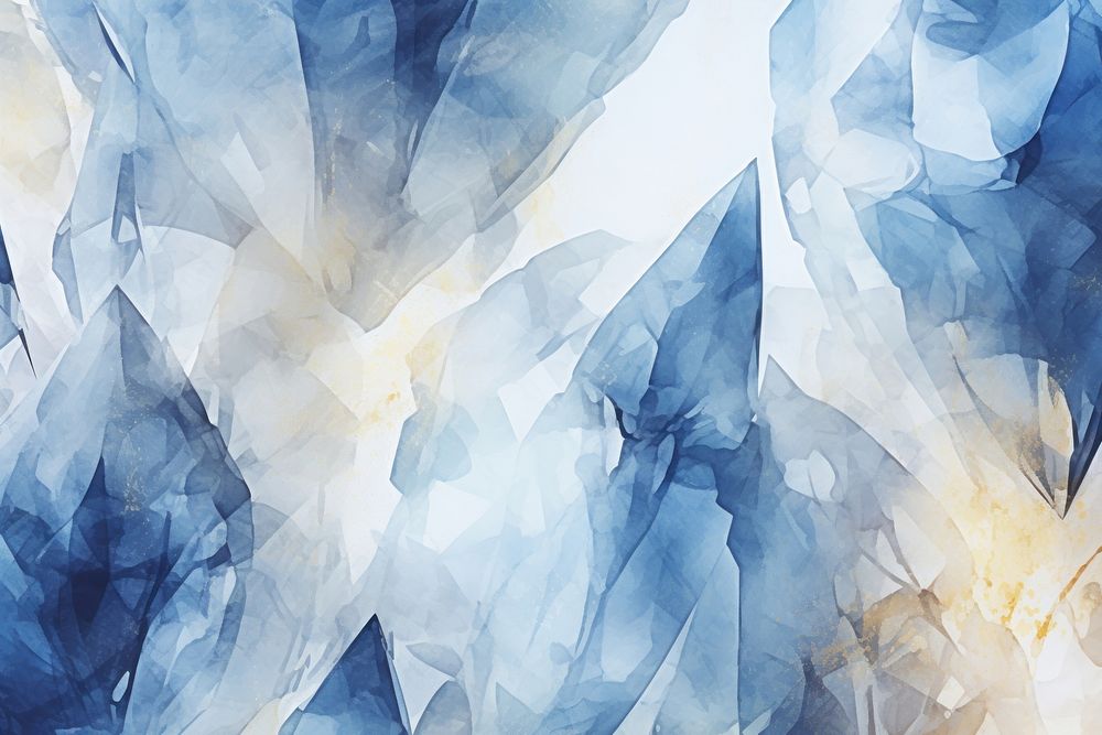 Bule crystal watercolor backgrounds art | Premium Photo Illustration ...