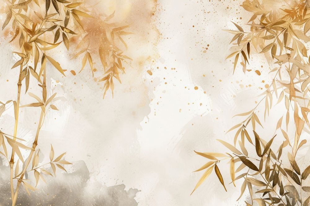 Bamboo backgrounds plant gold. | Free Photo Illustration - rawpixel