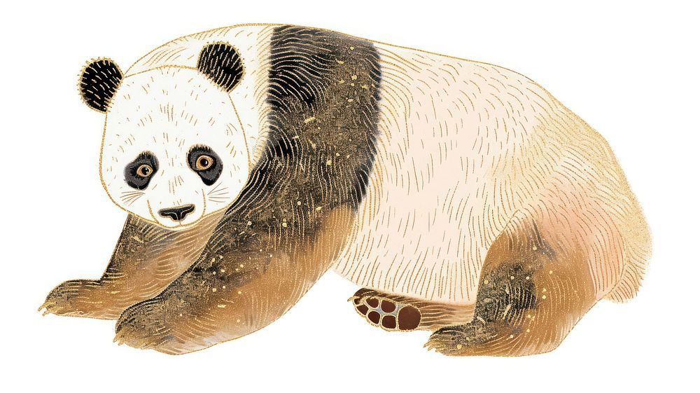 Panda wildlife animal mammal. | Free Photo Illustration - rawpixel