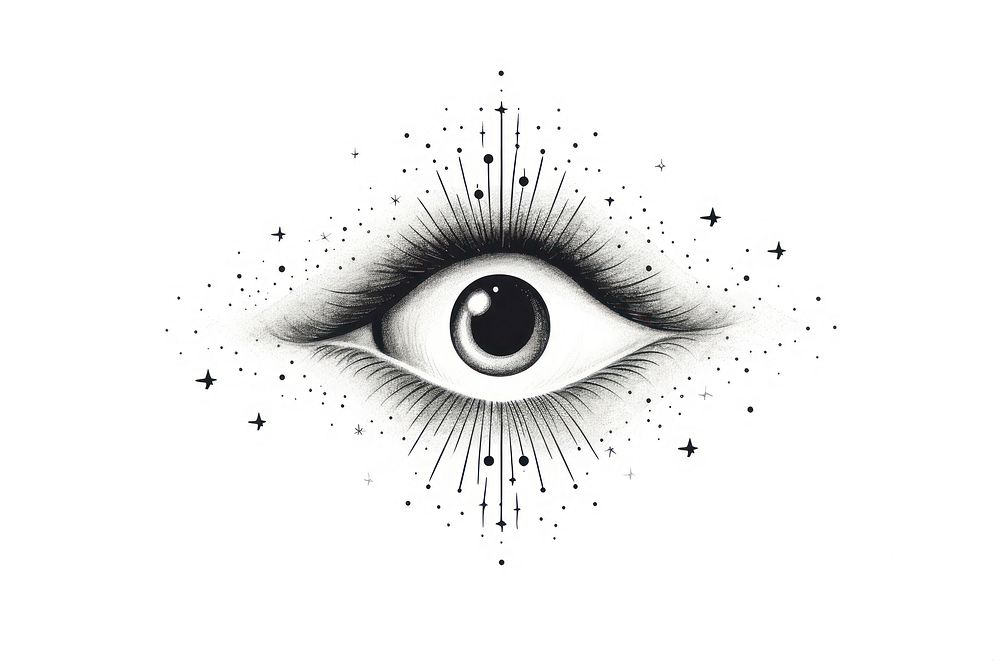 Third eye drawing sketch line. | Premium Photo Illustration - rawpixel