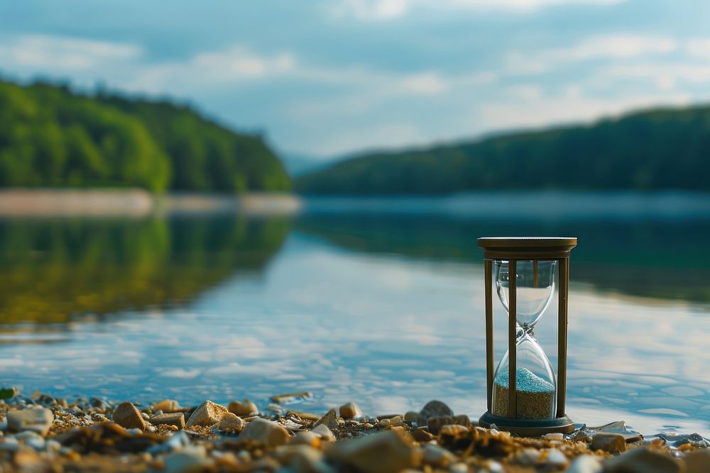Hourglass landscape hourglass outdoors. | Premium Photo - rawpixel